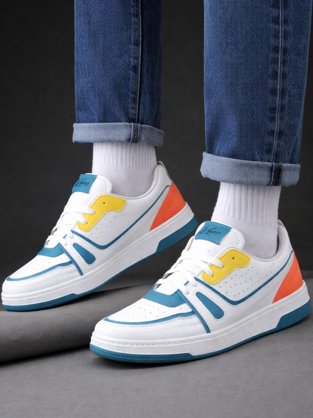 Buy Knoos Men Colourblocked Sneakers - Casual Shoes for Men 39756753 ...