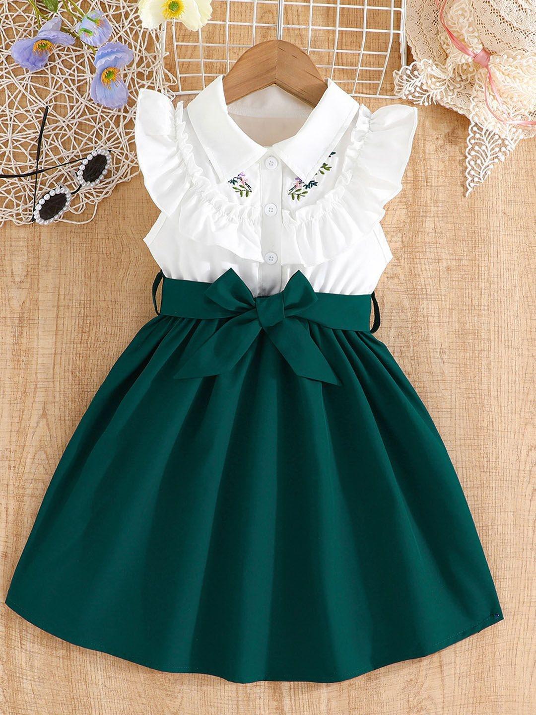 Buy Xsole Flutter Sleeve A Line Midi Dress - Dresses for Girls 39173538 ...