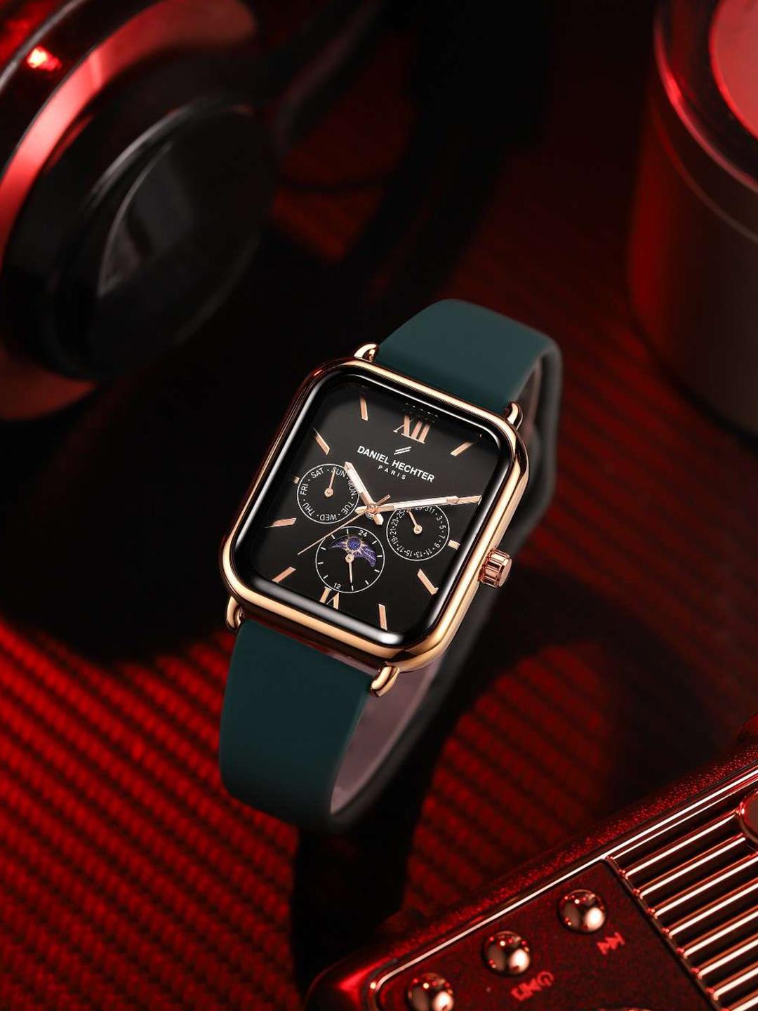 Buy Daniel Hechter Unisex Dial & Straps Analogue Date Aperture Watch ...