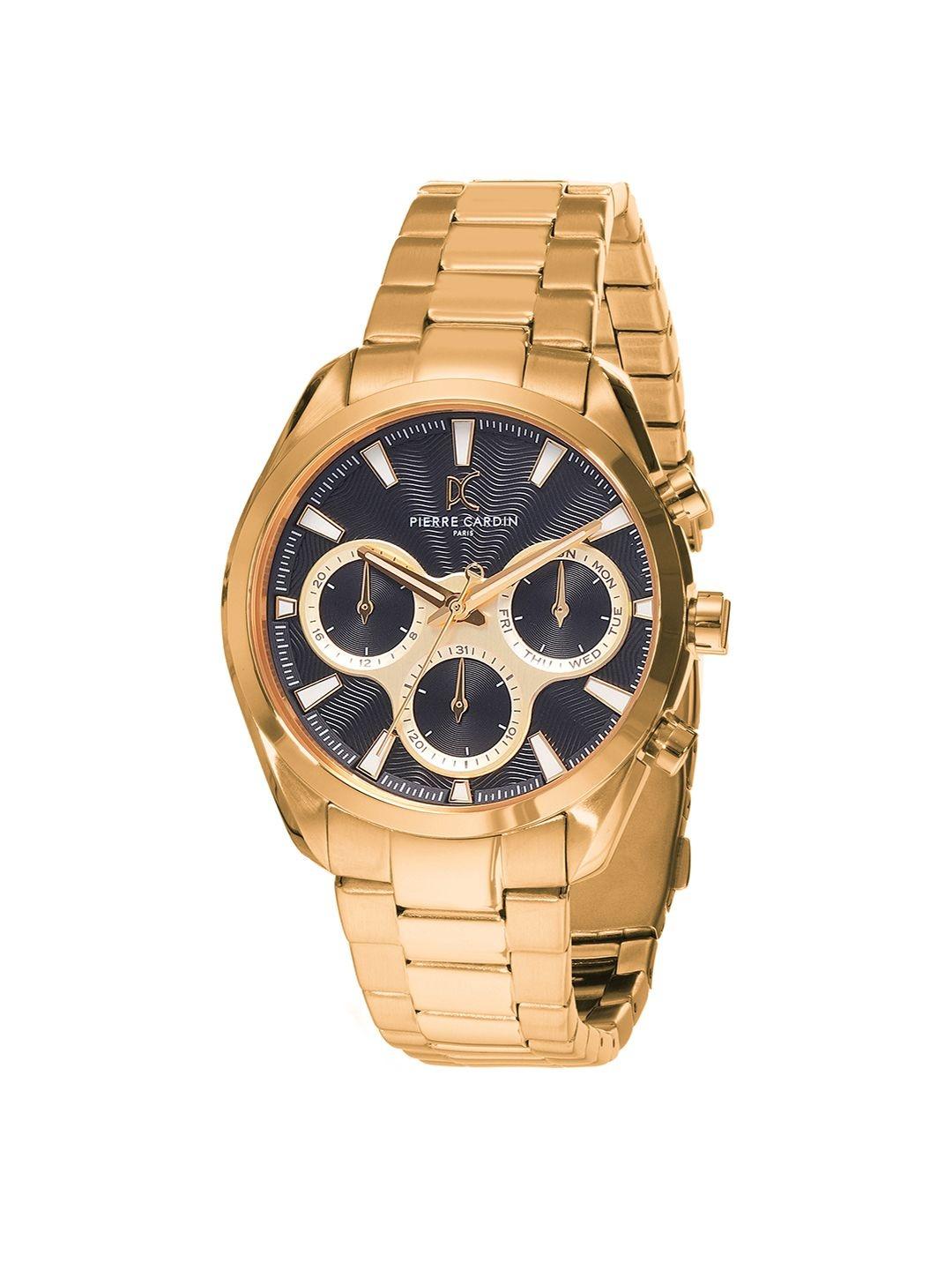 Buy Pierre Cardin Men Dial & Stainless Steel Straps Analogue Date ...
