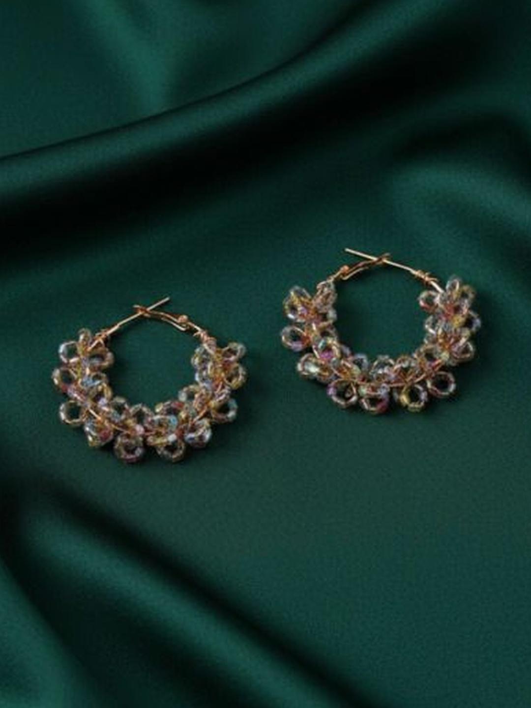 Buy DURATI Circular Hoop Earrings - Earrings for Women 39220360 | Myntra