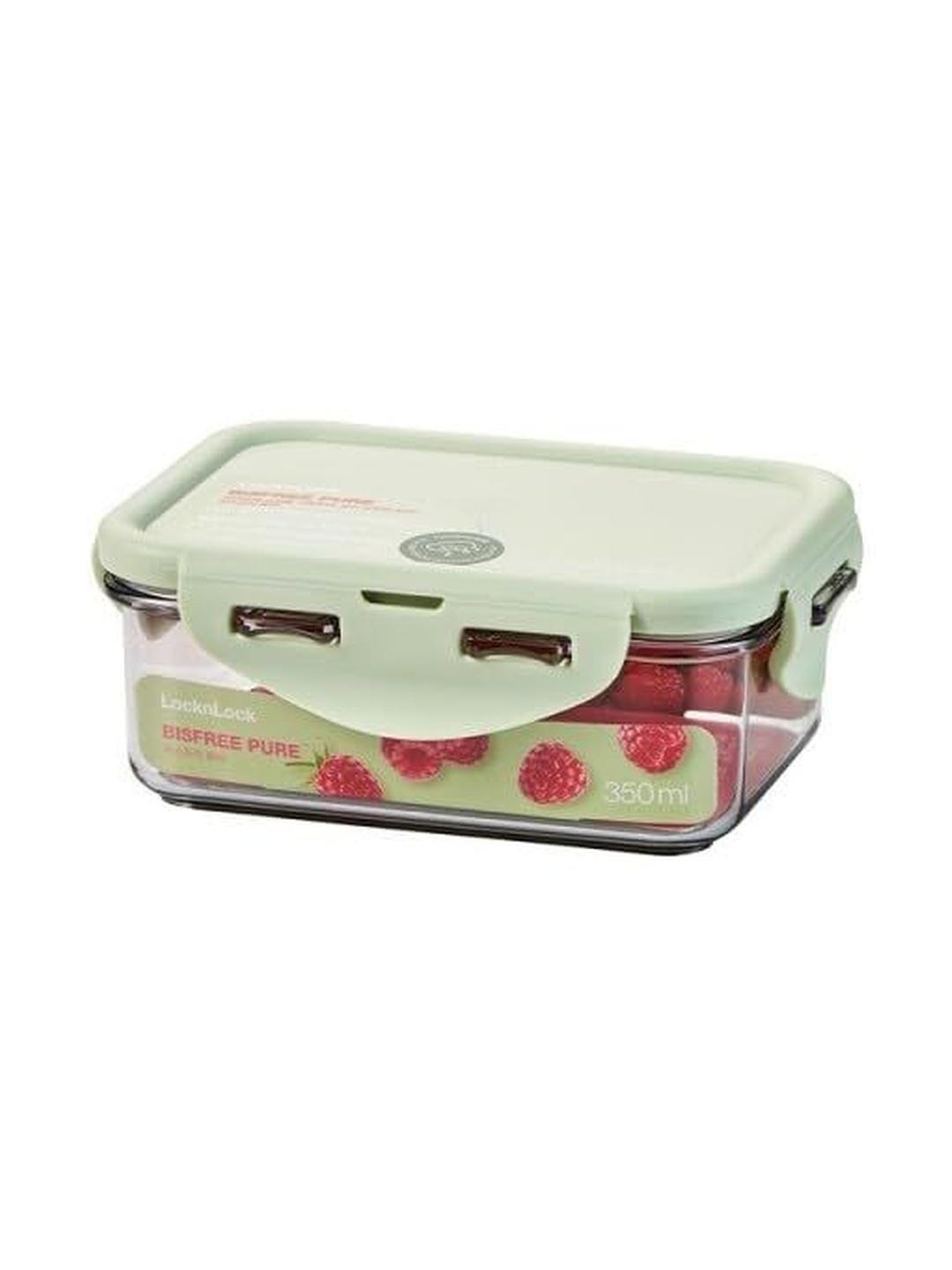 Buy Lock & Lock Bisfree Pure Green Stackable Plastic Airtight Kitchen ...