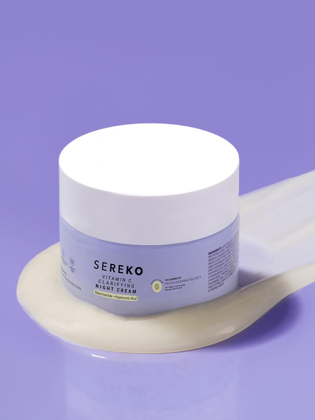 Buy SEREKO Vitamin C Night Cream For Brightening & Glowing Skin & Dark ...