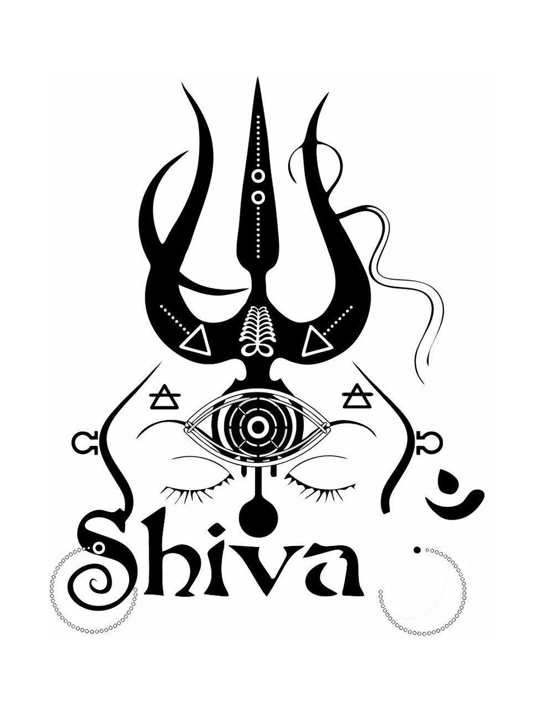 Buy ORDERSHOCK Water Proof Temporary Lord Shiva With Trishul Tattoo ...