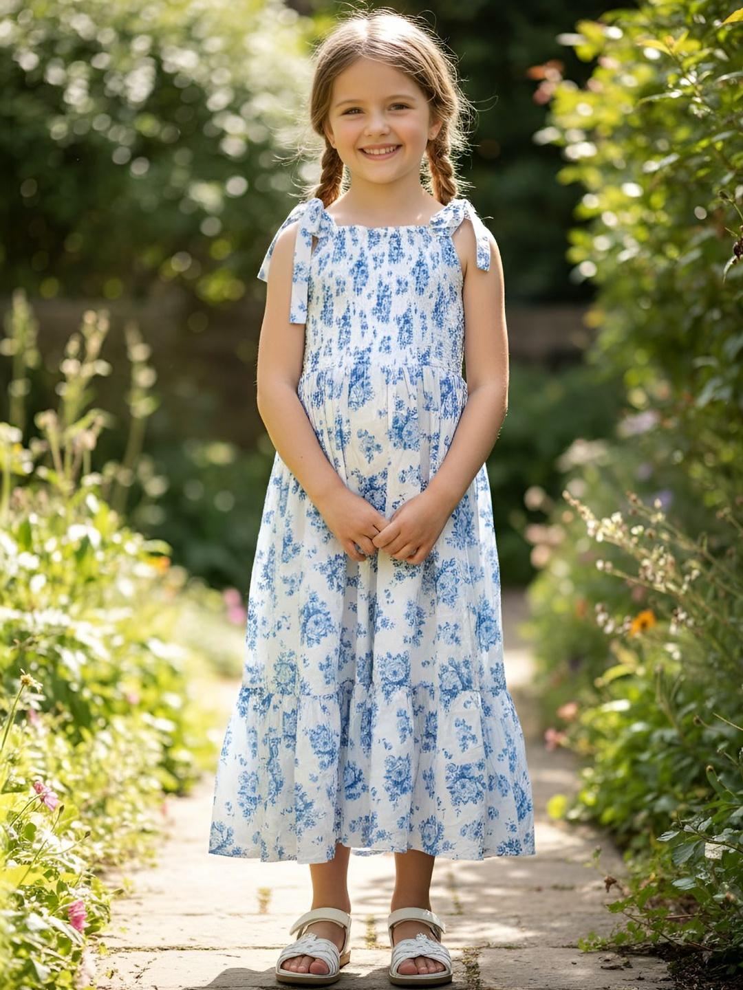 Buy Miss & Chief Floral Print Fit & Flare Maxi Dress - Dresses for ...
