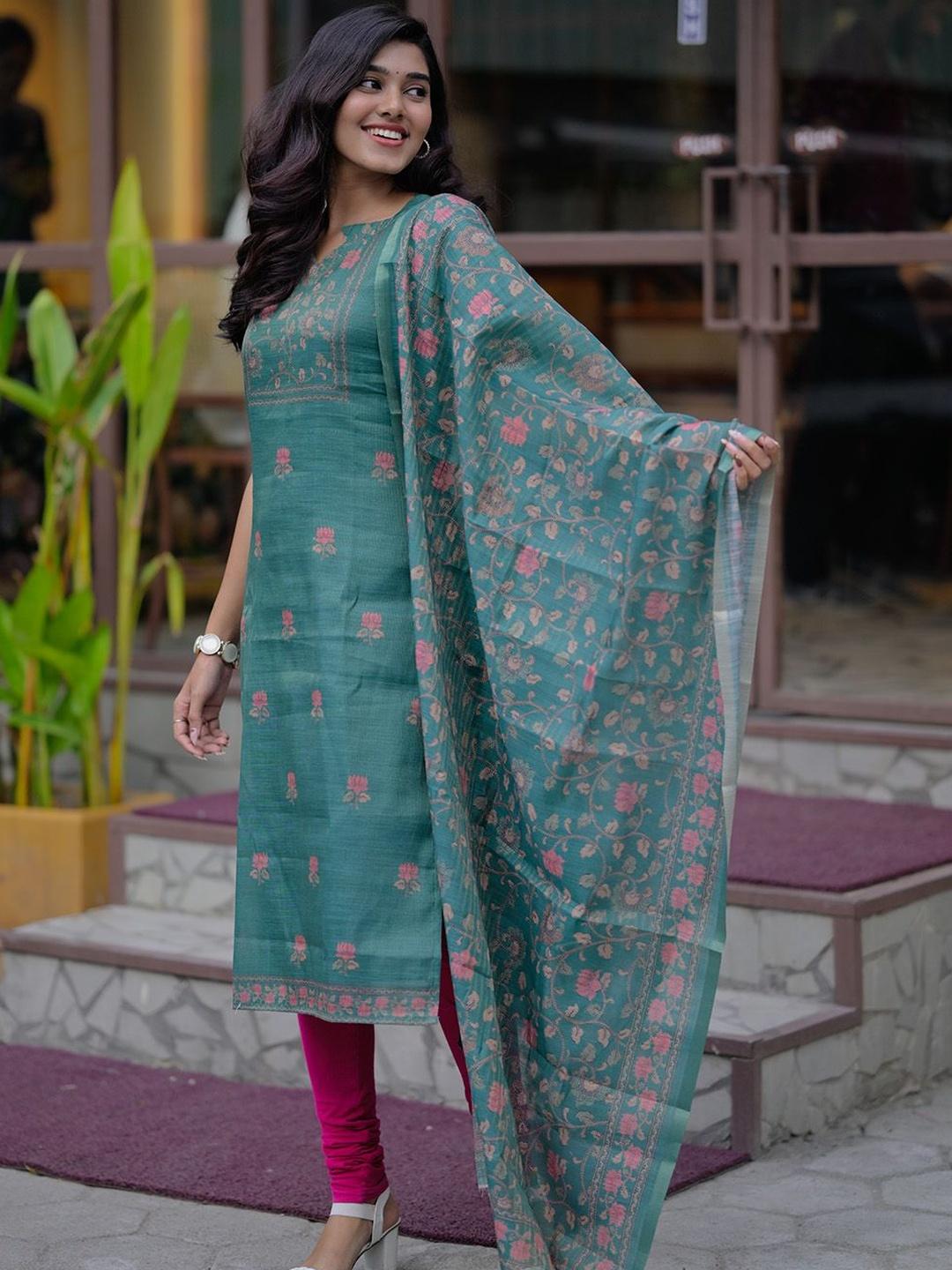 Buy Vastara The Label Women Printed Kurta With Dupatta - Kurta Sets for ...