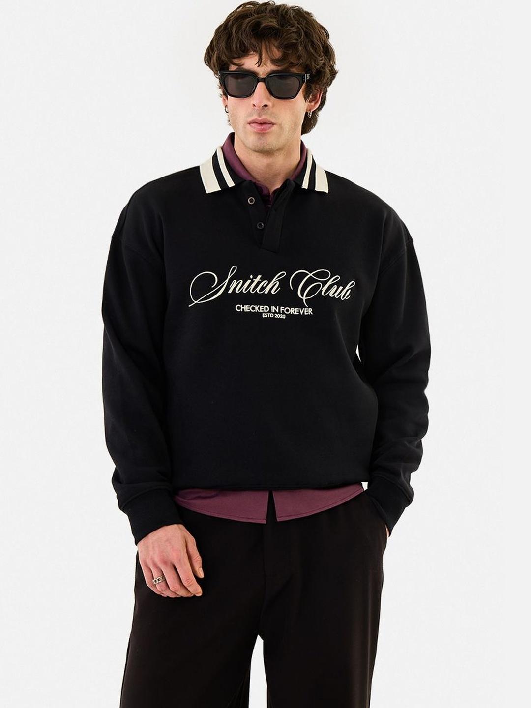 Buy Snitch Club Embroidered Polo T Shirt - Tshirts for Men 39250137 ...