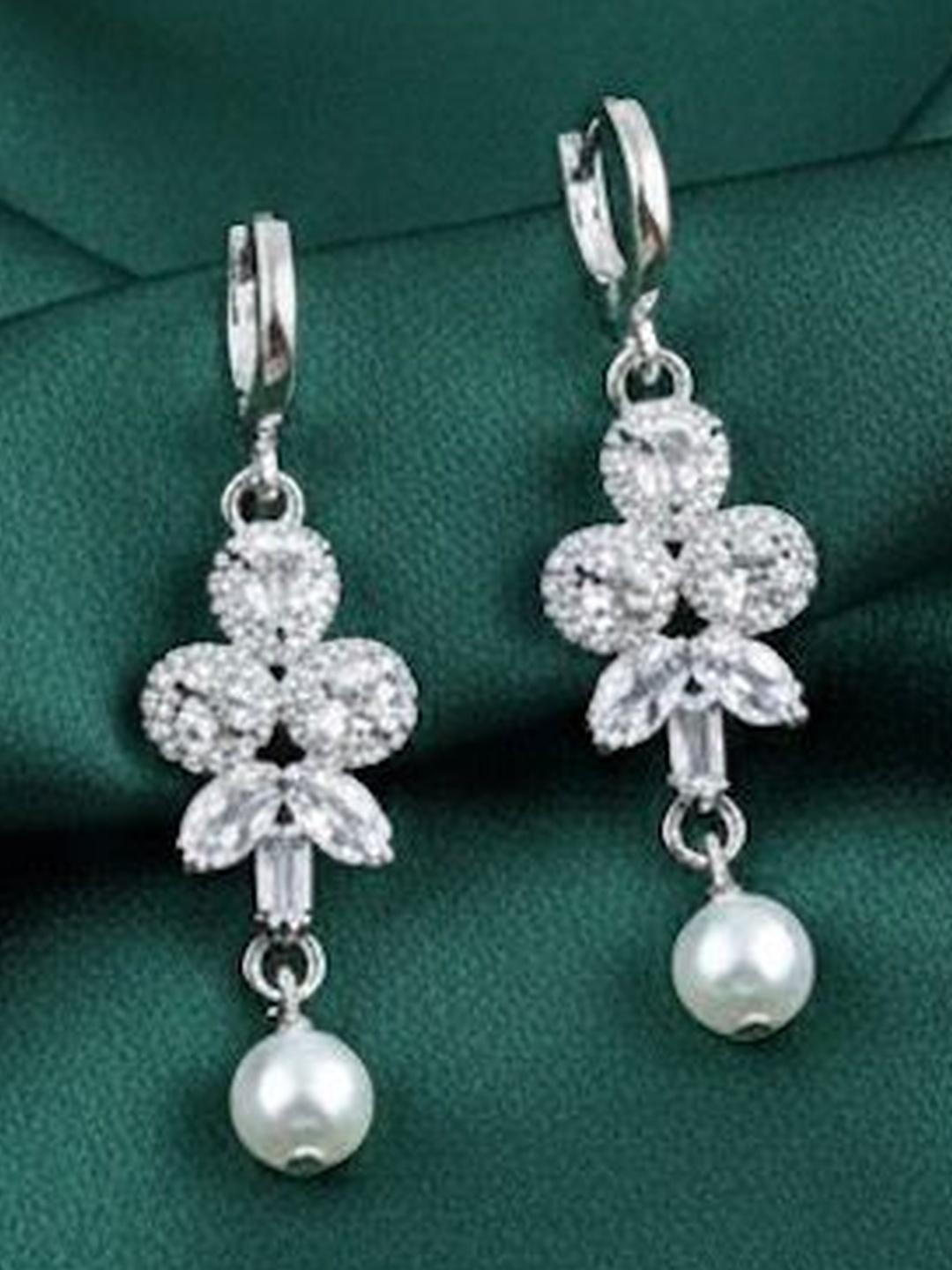Buy DURATI Floral Drop Earrings - Earrings for Women 39281162 | Myntra