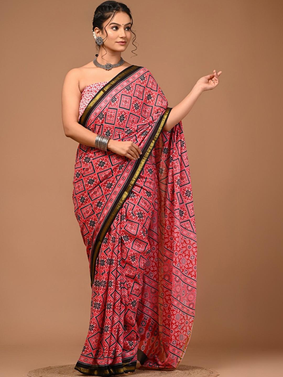 Buy ERA WELL Bandhani Pure Cotton Saree - Sarees for Women 42955442 ...