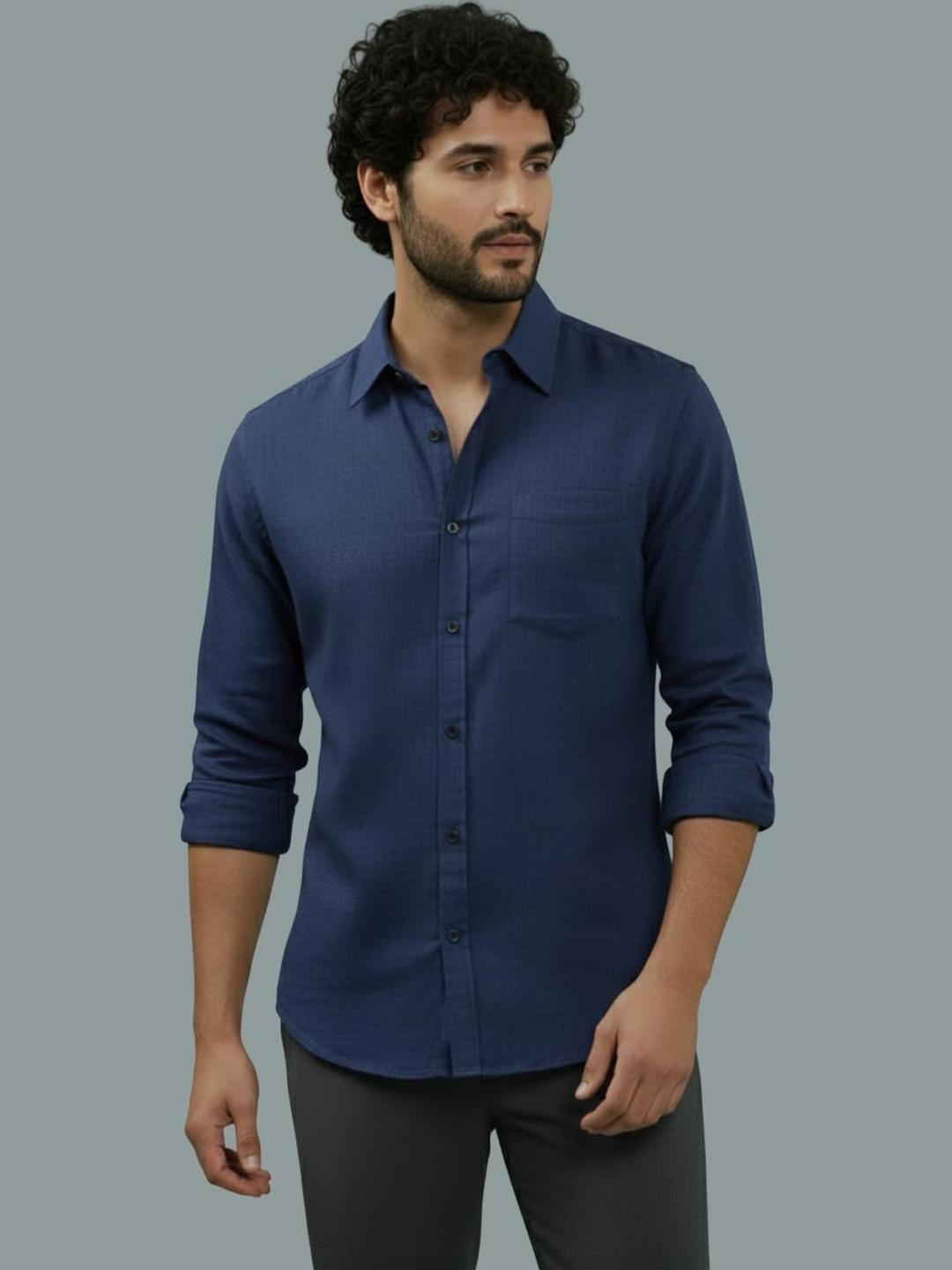 Buy LENIA Men Smart Slim Fit Casual Shirt - Shirts for Men 43002152 ...