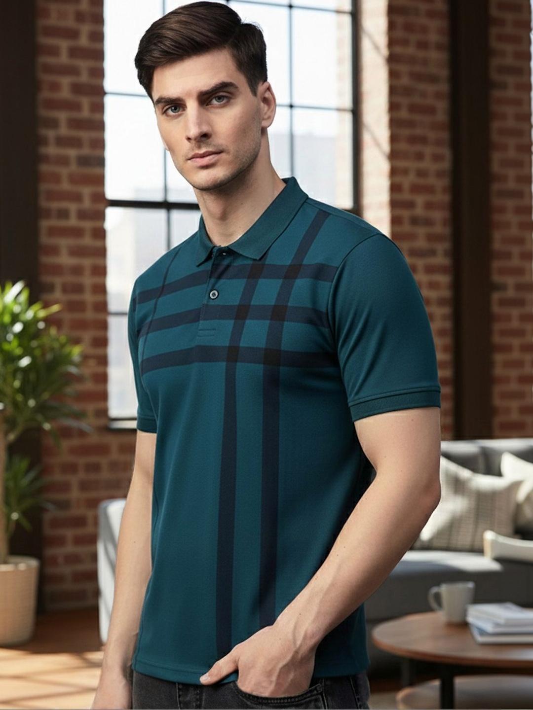 Buy Kook N Keech Men Printed Polo Collar T Shirt - Tshirts for Men ...