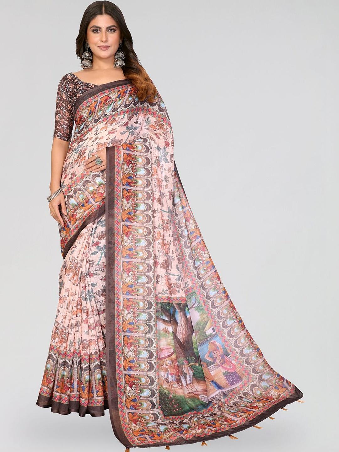 Buy SZN Paisley Designer Saree - Sarees for Women 43007348 | Myntra