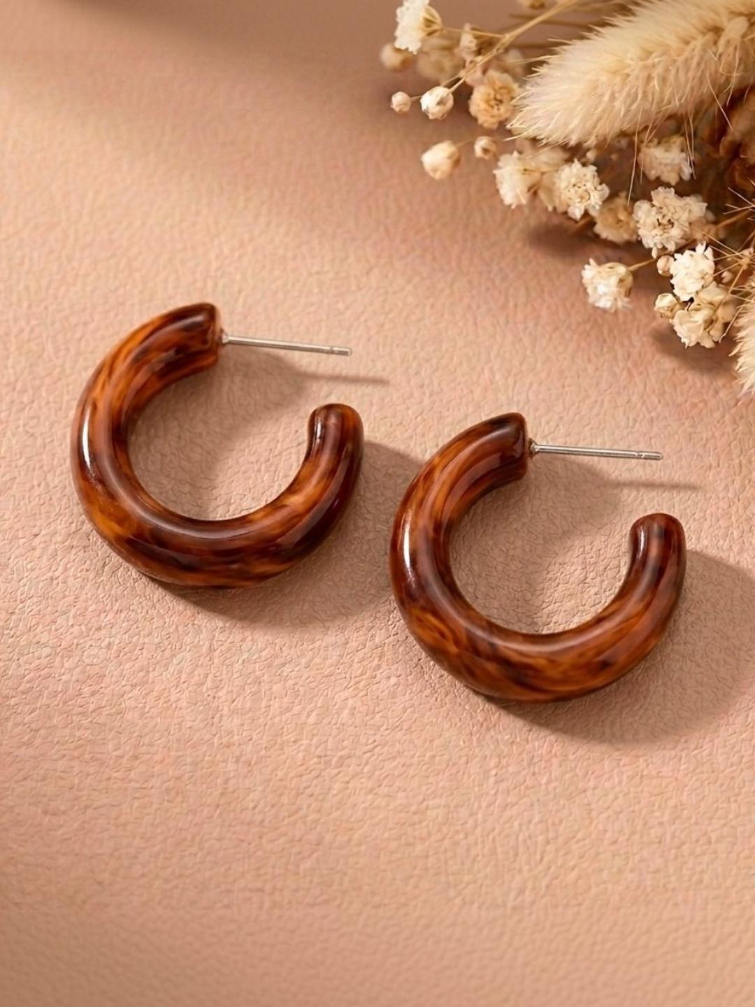 Buy DressBerry Circular Half Hoop Earrings - Earrings for Women ...