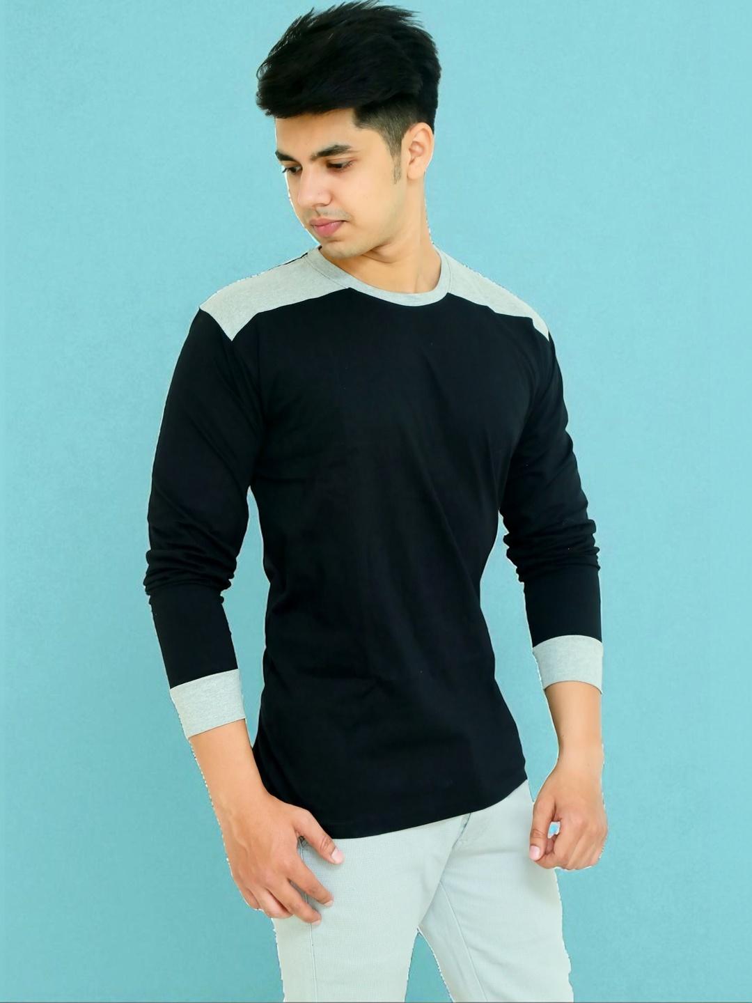 Buy FARICON Men Colourblocked T Shirt - Tshirts for Men 42777629 | Myntra