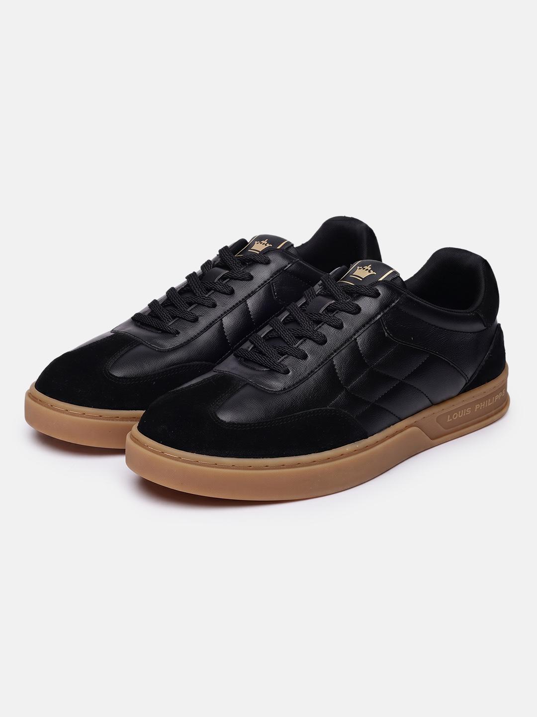Buy Louis Philippe Sport Men Textured Leather Sneakers - Casual Shoes ...