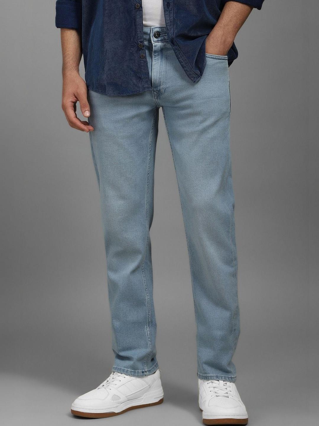 Buy Louis Philippe Jeans Men Light Blue Light Slim Fit Jeans - Jeans ...