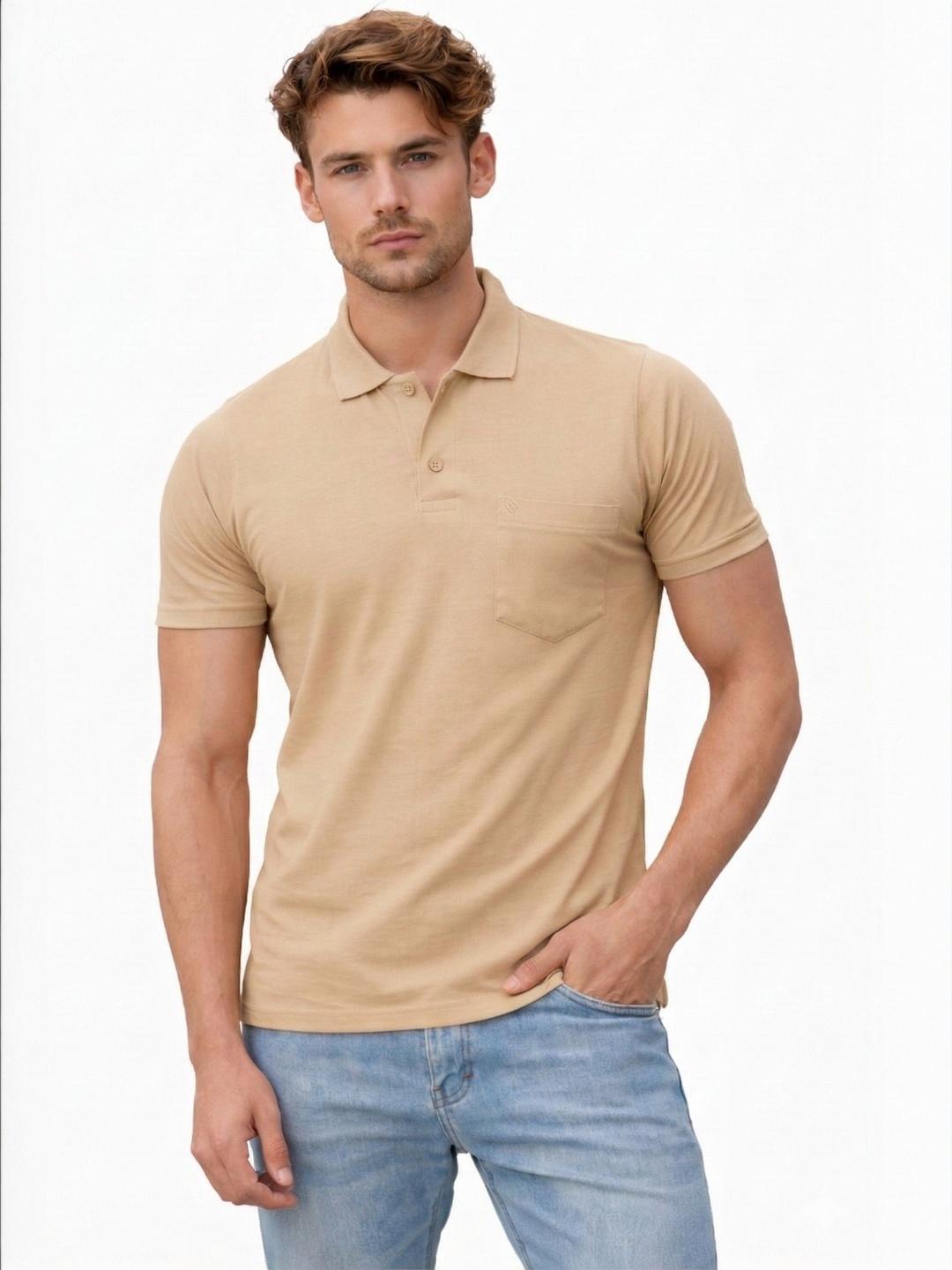 Buy Spur Men Polo Collar Pure Cotton T Shirt - Tshirts for Men 40626383 ...
