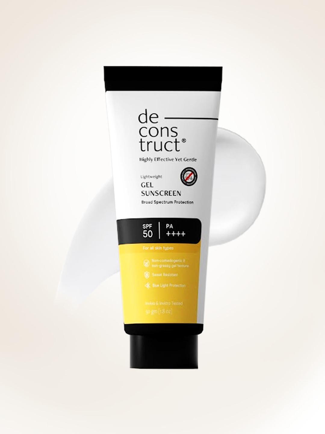 Buy Deconstruct Gel Sunscreen SPF 50 PA++++ 100% Photostable ...