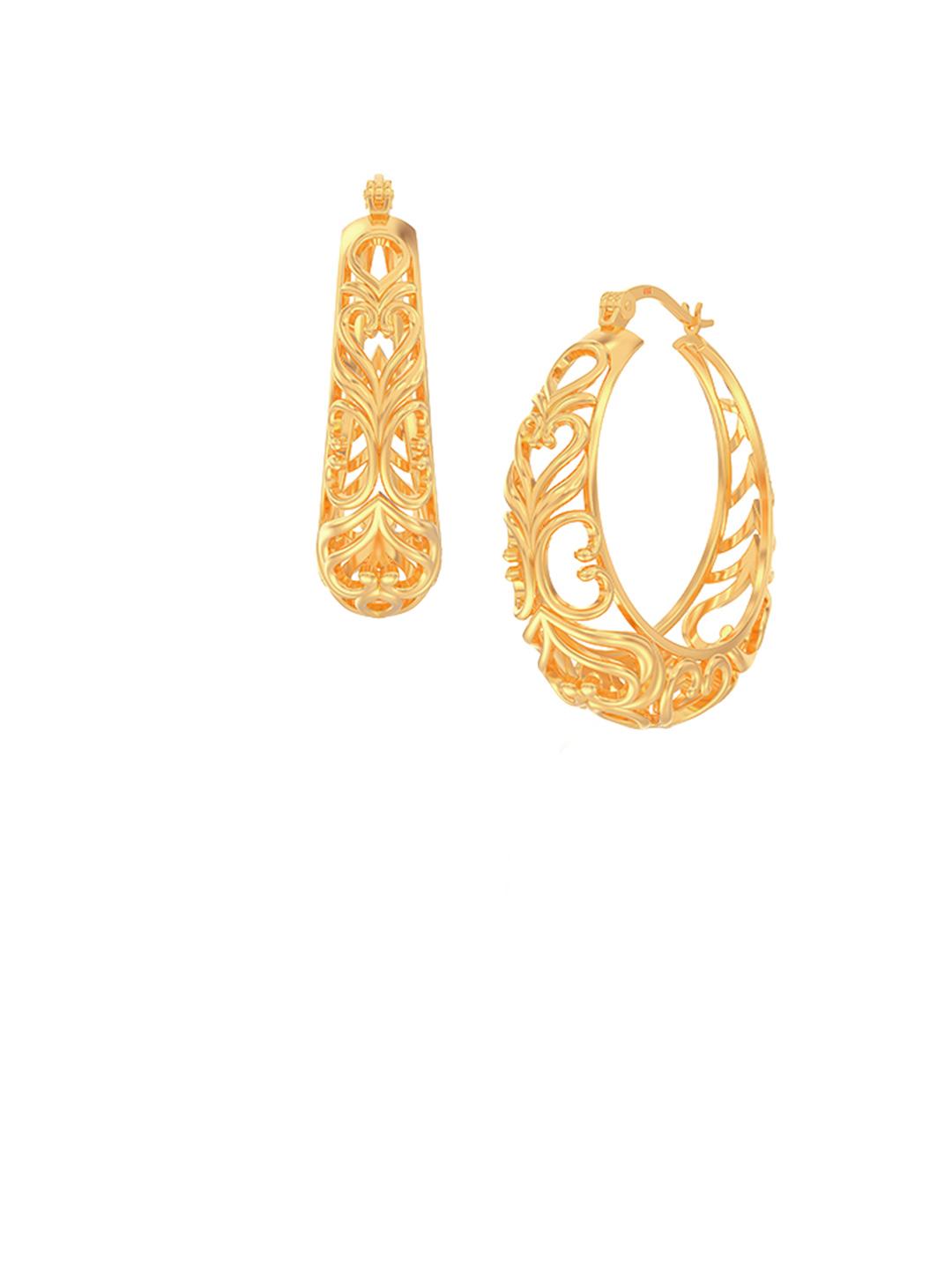 Buy TrueSilver Circular Hoop Earrings - Earrings for Women 40269346 ...