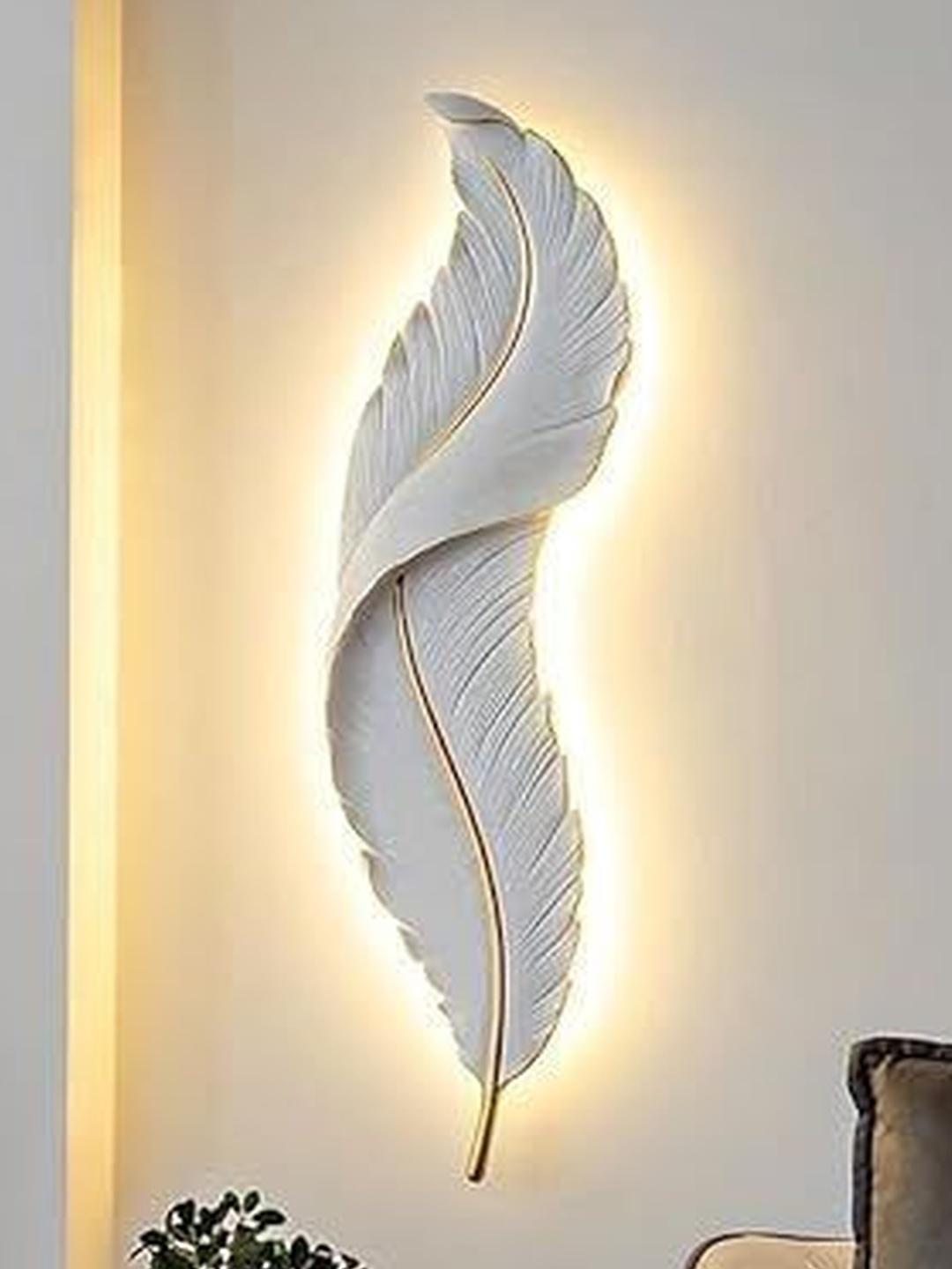 Buy SWIATLO White Acrylic Quirky Wall Lamp - Wall Lamps for Unisex ...