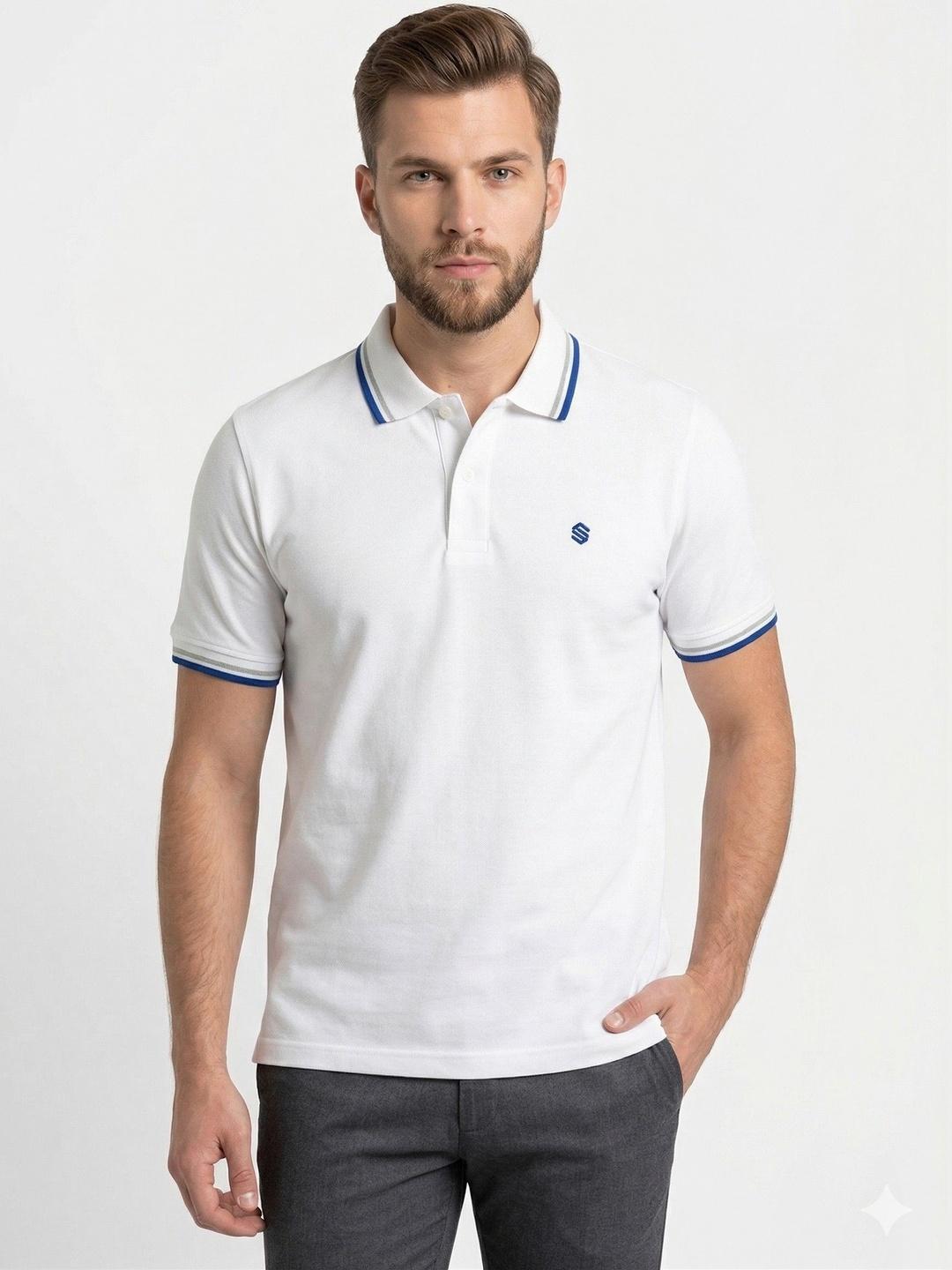 Buy Spur Men Polo Collar Pure Cotton T Shirt - Tshirts for Men 40915034 ...
