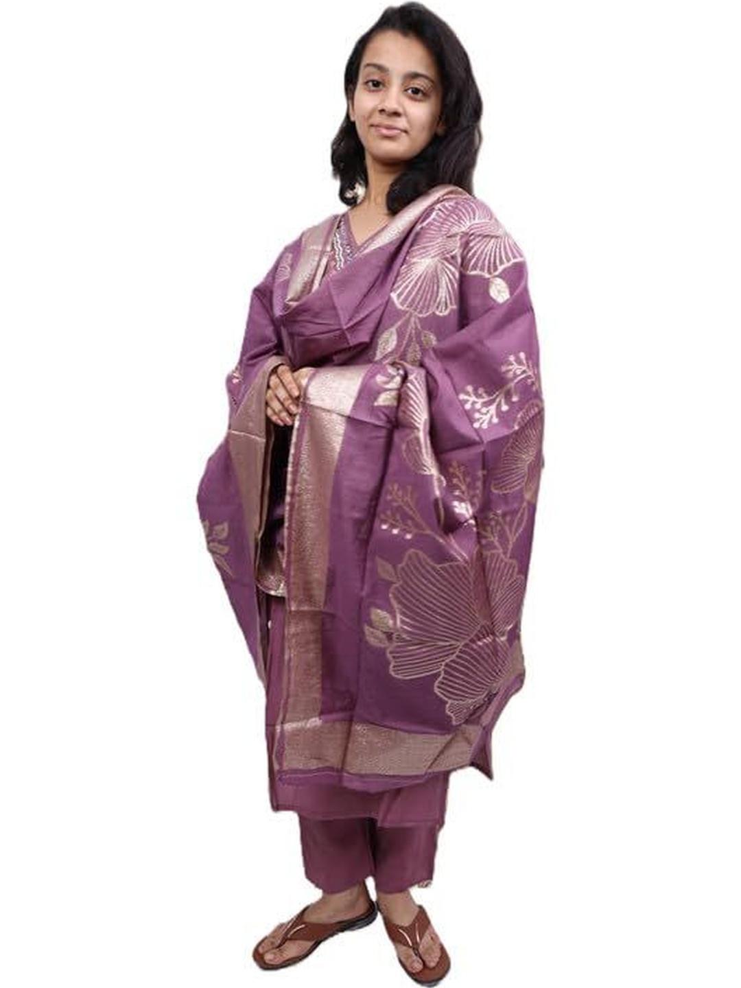 Buy Pickcell Women Pure Cotton Pure Cotton - Kurta Sets for Women ...
