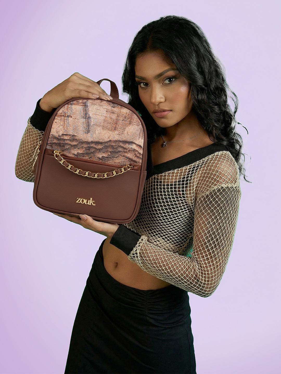 Buy Alt By Zouk Women Mayra Mini Daypack Ladakh Impasto Backpack ...