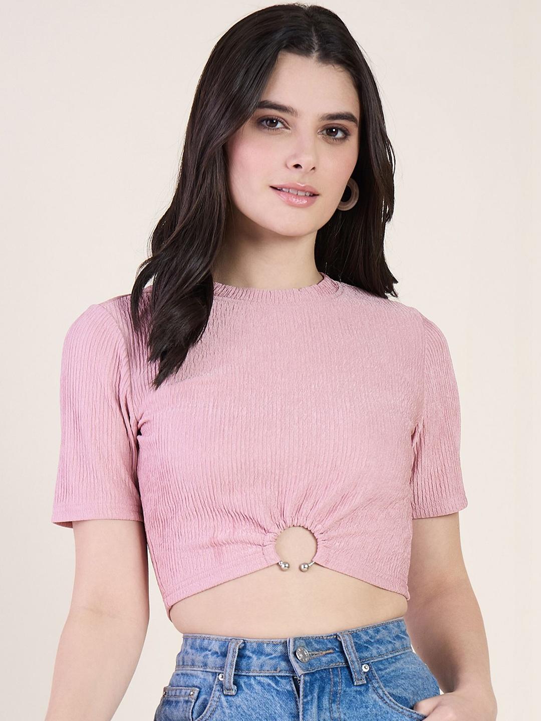 Buy Aayu Twisted Crop Top - Tops for Women 41761056 | Myntra