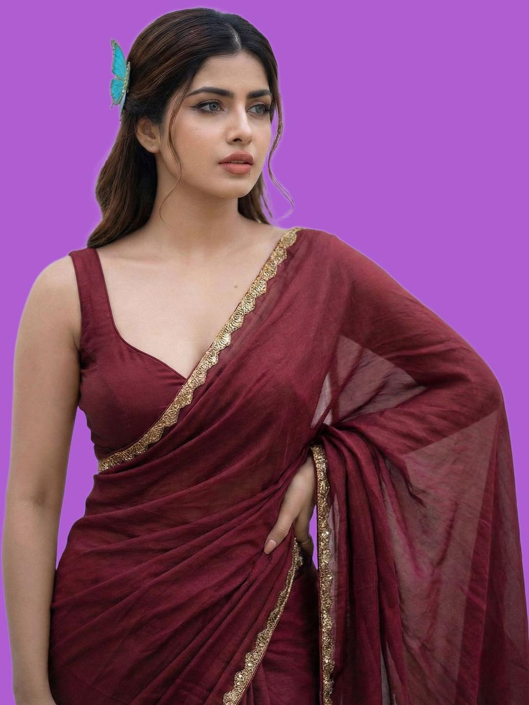 Buy ELITERATI FASHION Silk Blend Saree - Sarees for Women 41760080 | Myntra