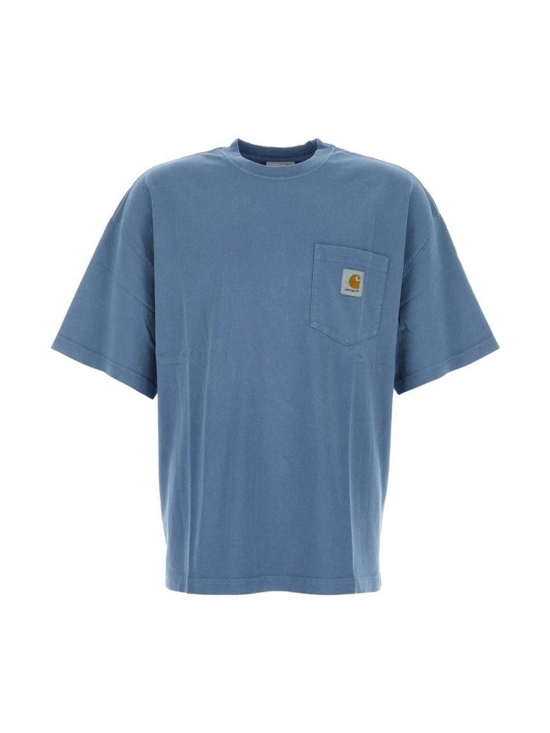 Buy Blue Crewneck Logo T Shirt - Tshirts for Men 41766783 | Myntra