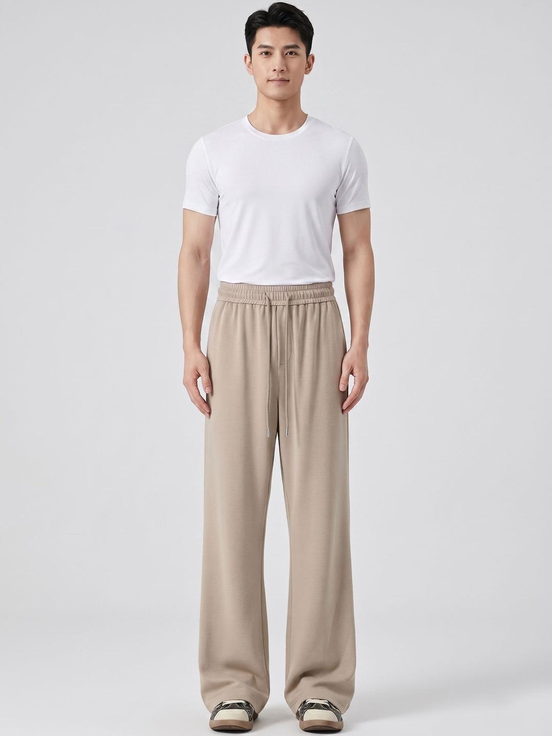 Buy Suo Men Easy Wash Trousers - Trousers for Men 42044970 | Myntra