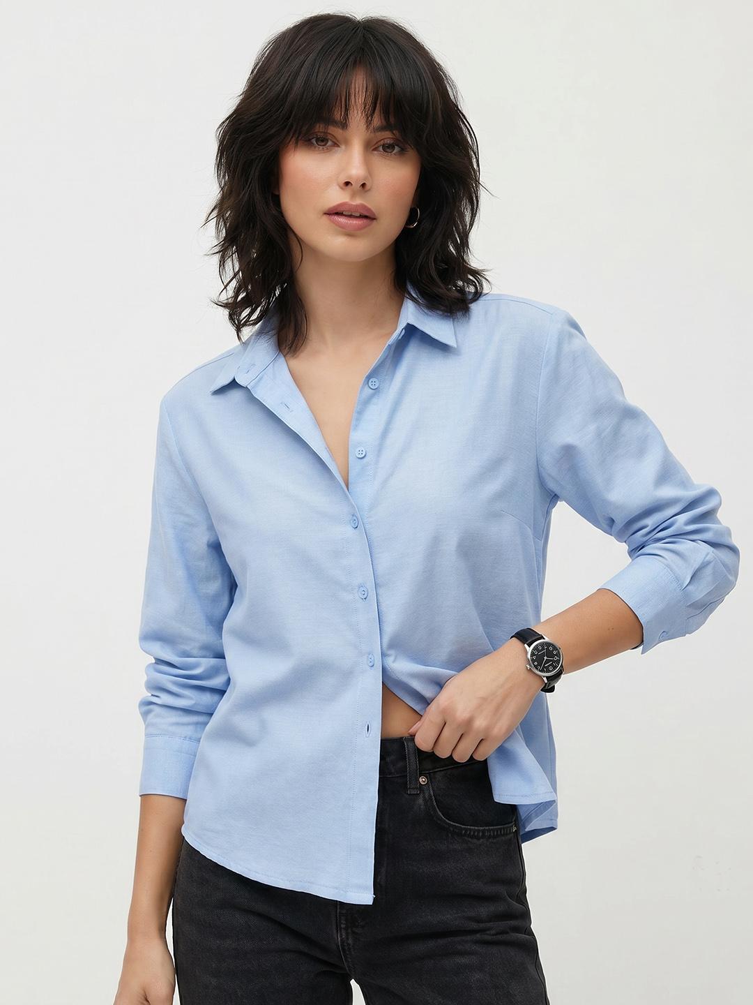 Buy The Roadster Life Co. Relaxed Fit Casual Shirt - Shirts for Women ...