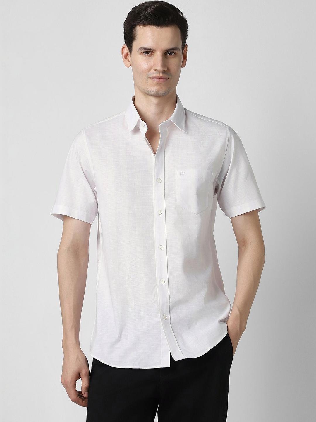 Buy Peter England Casuals Men Slim Fit Casual Shirt - Shirts for Men ...
