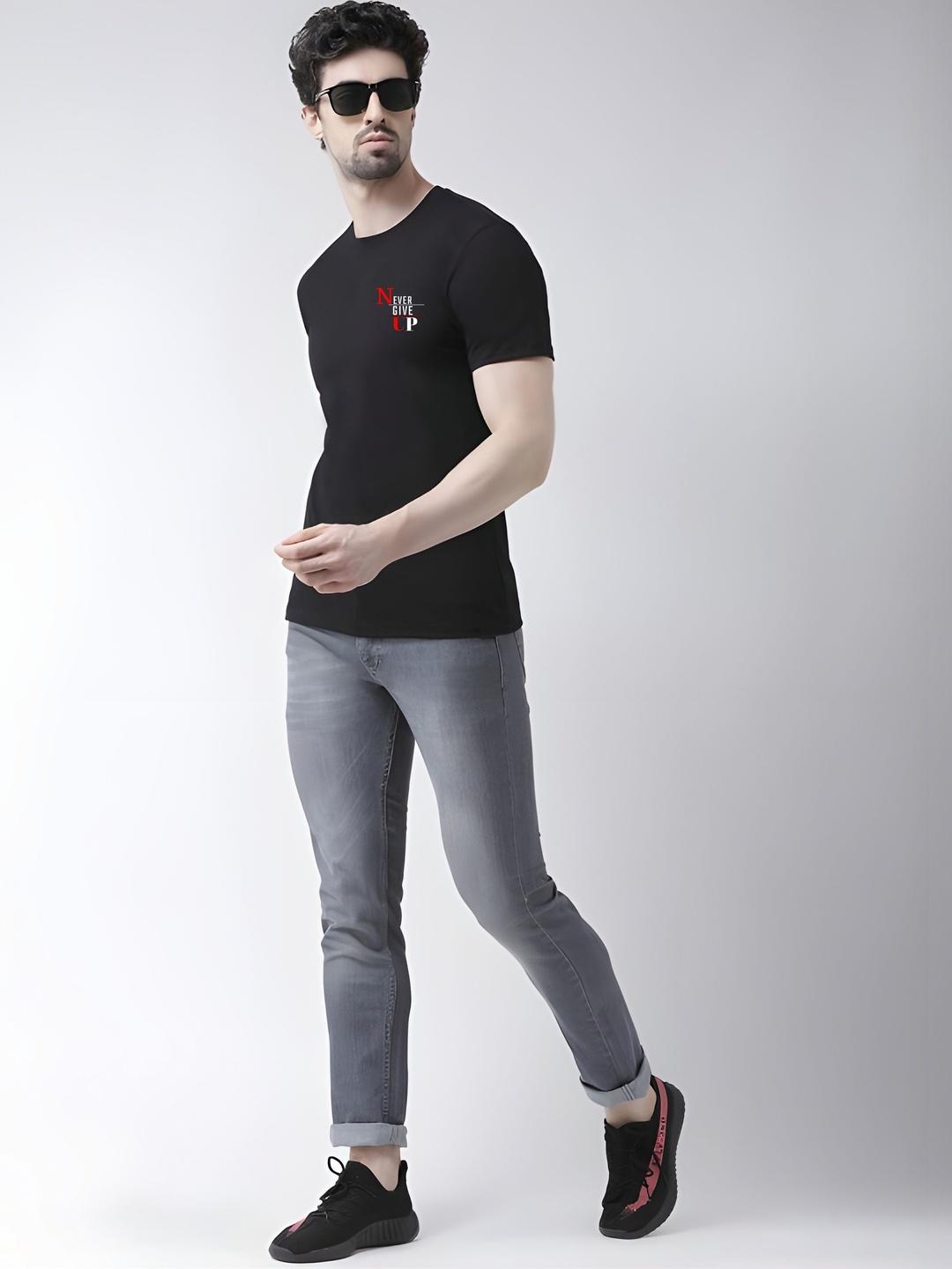 Buy MaverIQ Men Typography Printed T Shirt - Tshirts for Men 42423609 ...