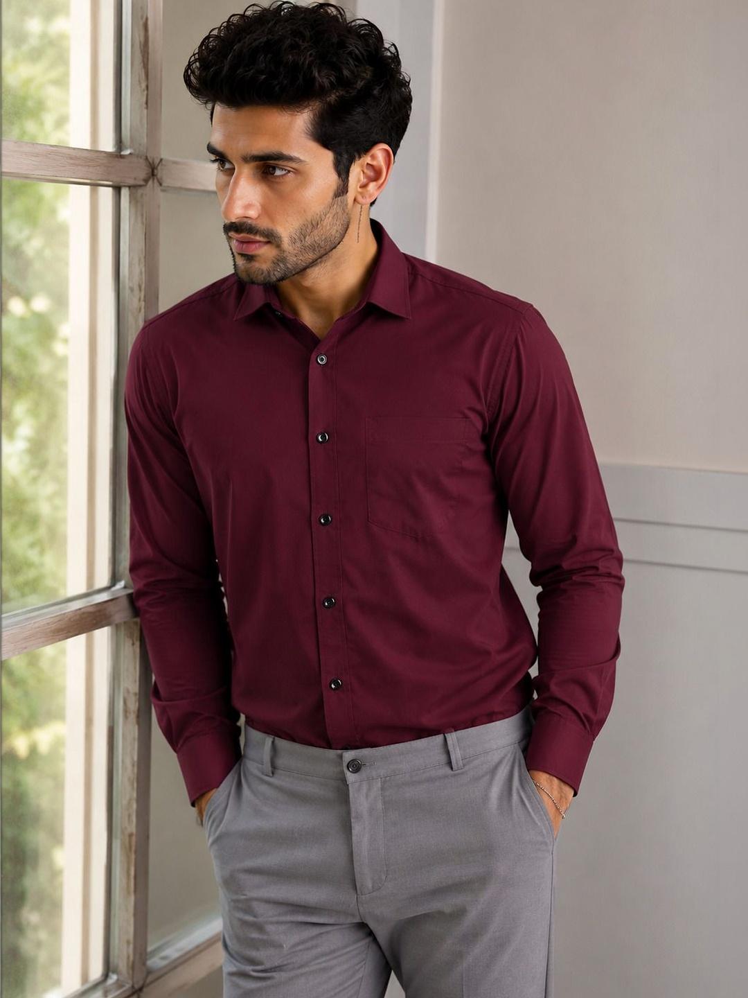 Buy SAM AND GEO Men Comfort Formal Shirt - Shirts for Men 42589565 | Myntra