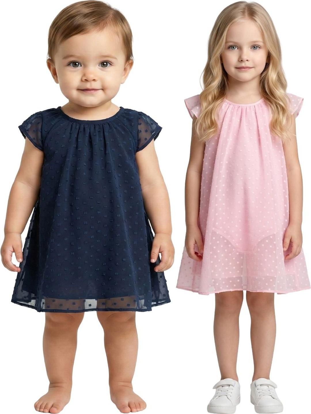 Buy Creative Kids Flutter Sleeve A Line Dress - Dresses for Girls ...