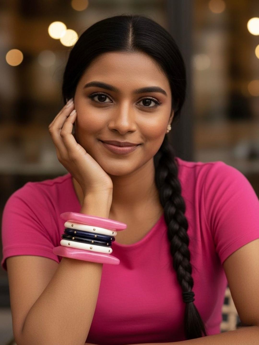 Buy Sangria Set Of 6 Bangles - Bangle for Women 41949141 | Myntra