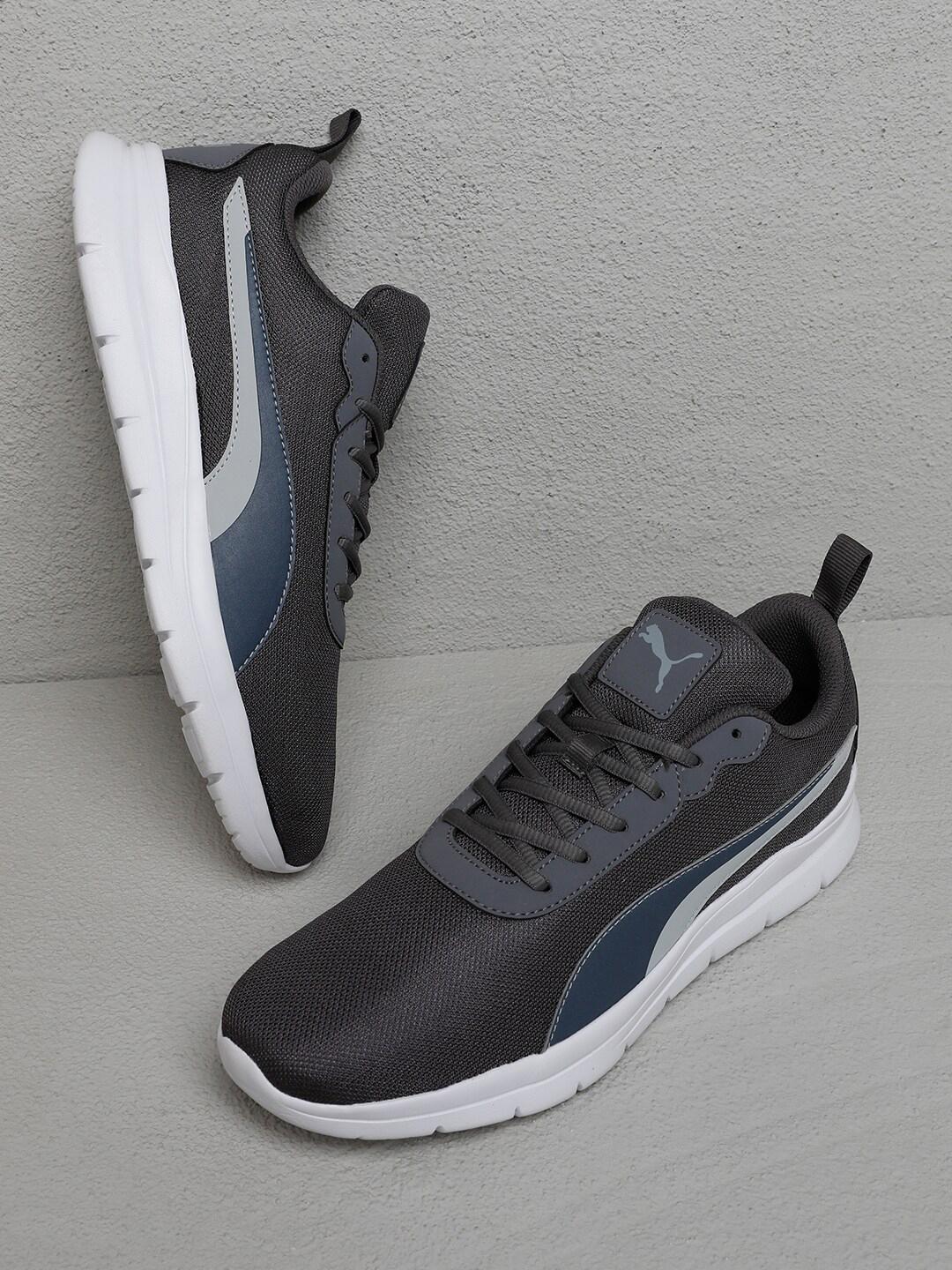 Buy Puma Men Grey Leather Running Shoes - Sports Shoes for Men 20315022 ...