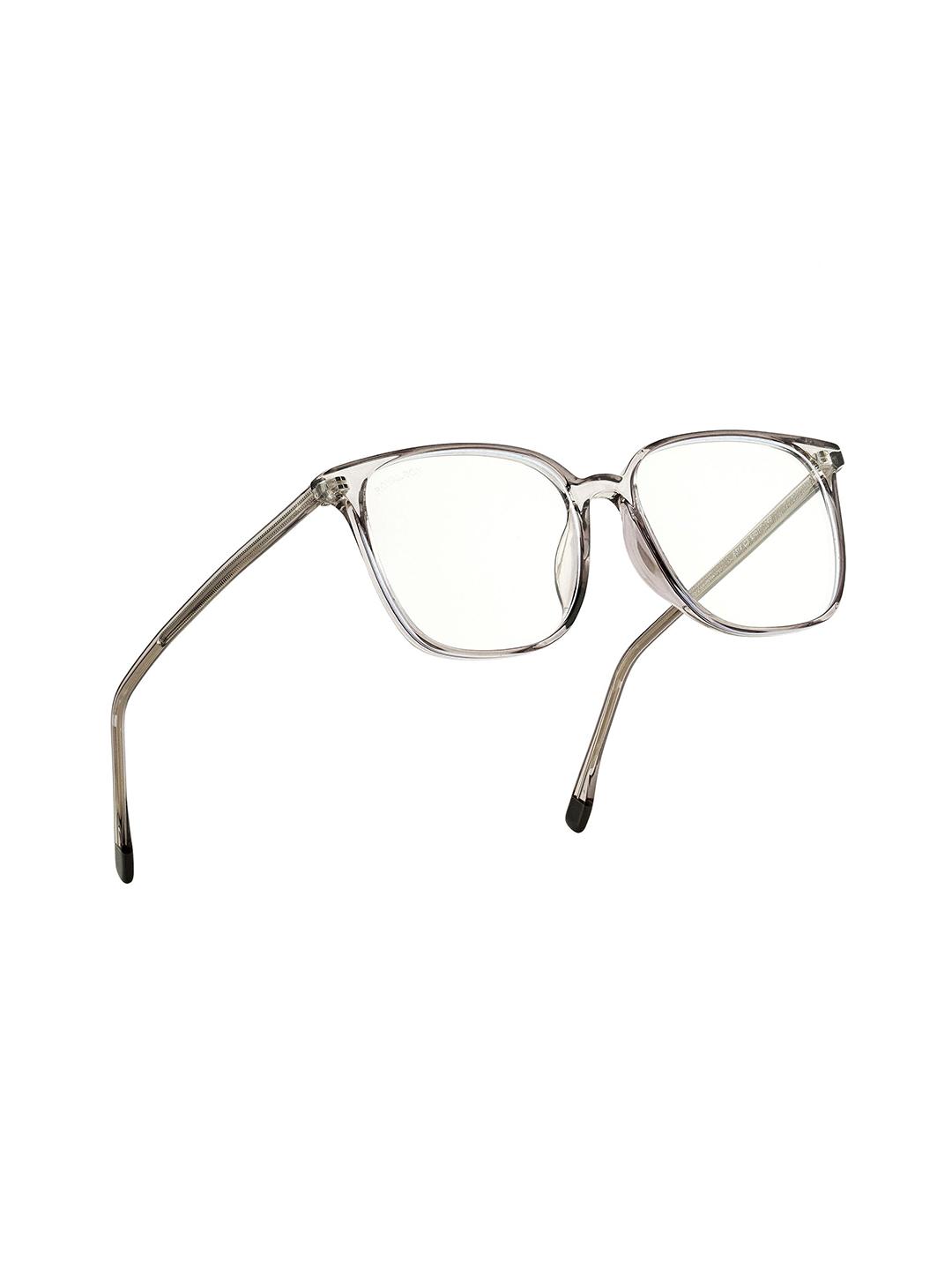Buy ROYAL SON Unisex Grey Full Rim Spectacles Square Frames SF0026 C2 ...