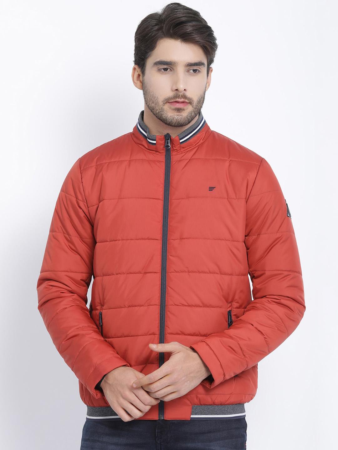 Buy T Base Men Rust Windcheater Puffer Jacket - Jackets for Men ...