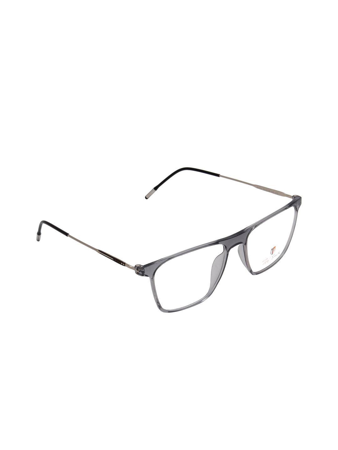 Buy Ted Smith Unisex Grey & Black Full Rim Square FrameFrames ...