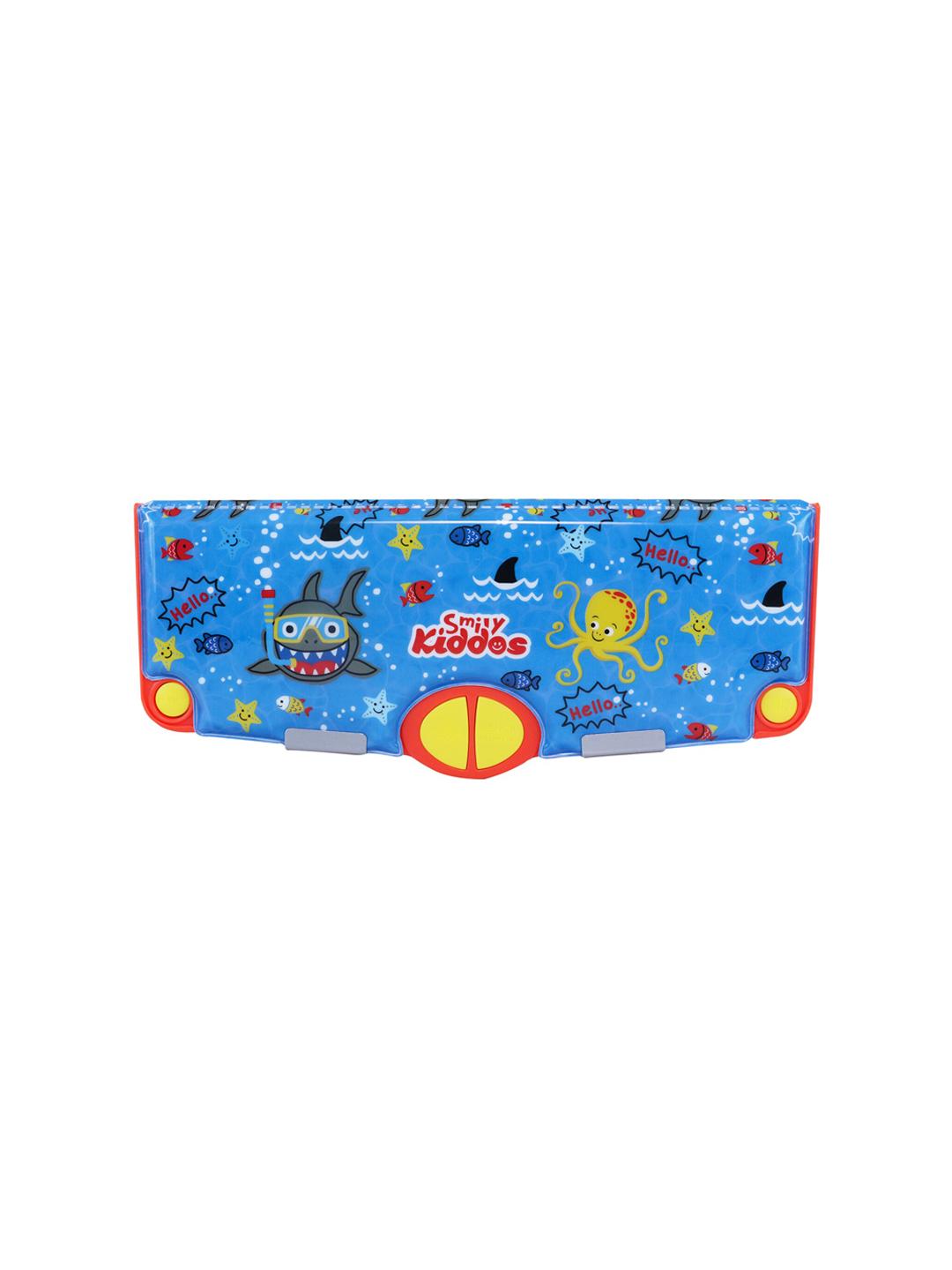 Buy Smily Kiddos Kids Blue & Red Printed Shark Theme Pop Out Magnetic ...