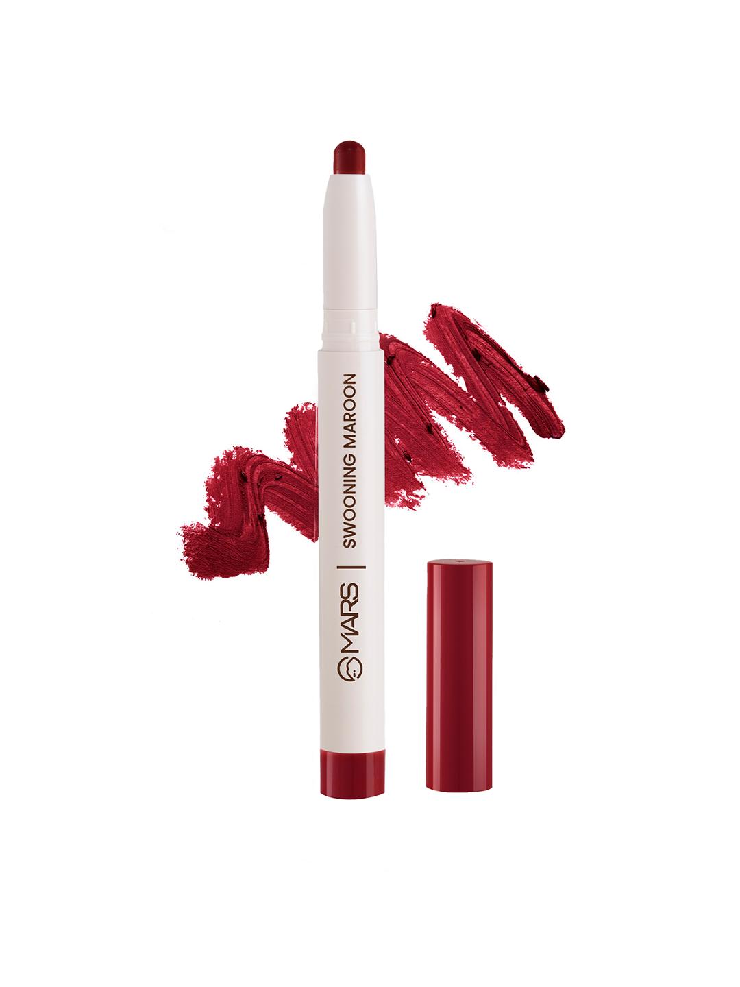 Buy MARS Non Transfer Long Lasting Poppins Rotating Matte Lipstick 1.3 ...