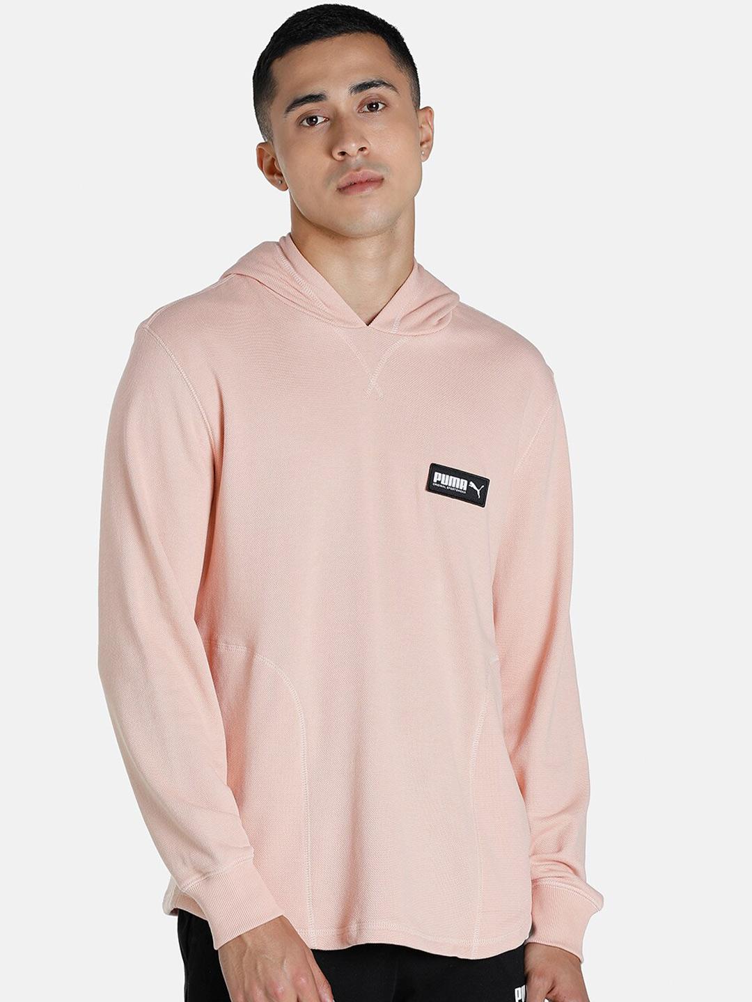Buy Puma Men Pink Fusion Cotton Sweatshirt - Sweatshirts for Men ...