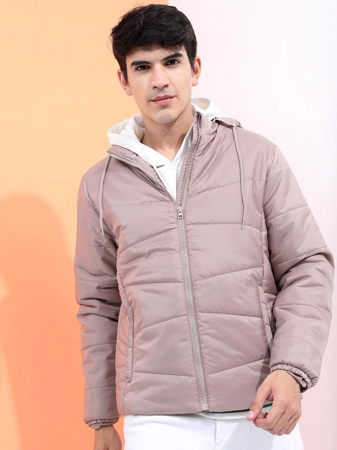 Buy HIGHLANDER Men Mauve Quilted Jacket - Jackets for Men 20703600 | Myntra