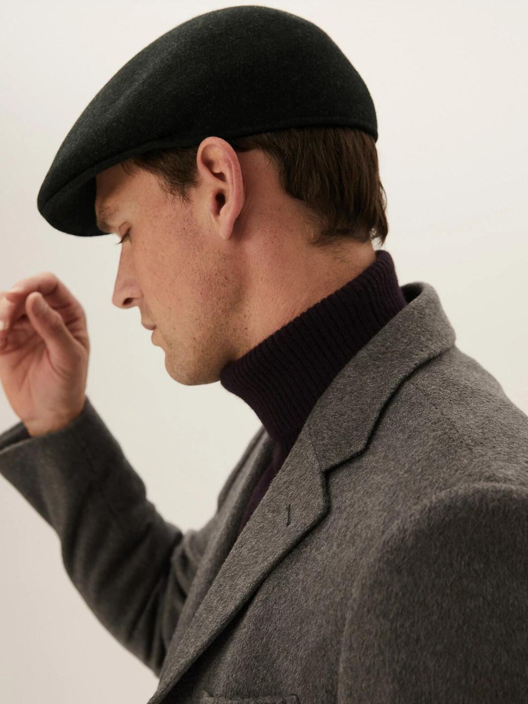 Buy Marks & Spencer Men Grey Ascot Cap - Caps for Men 20736158 | Myntra