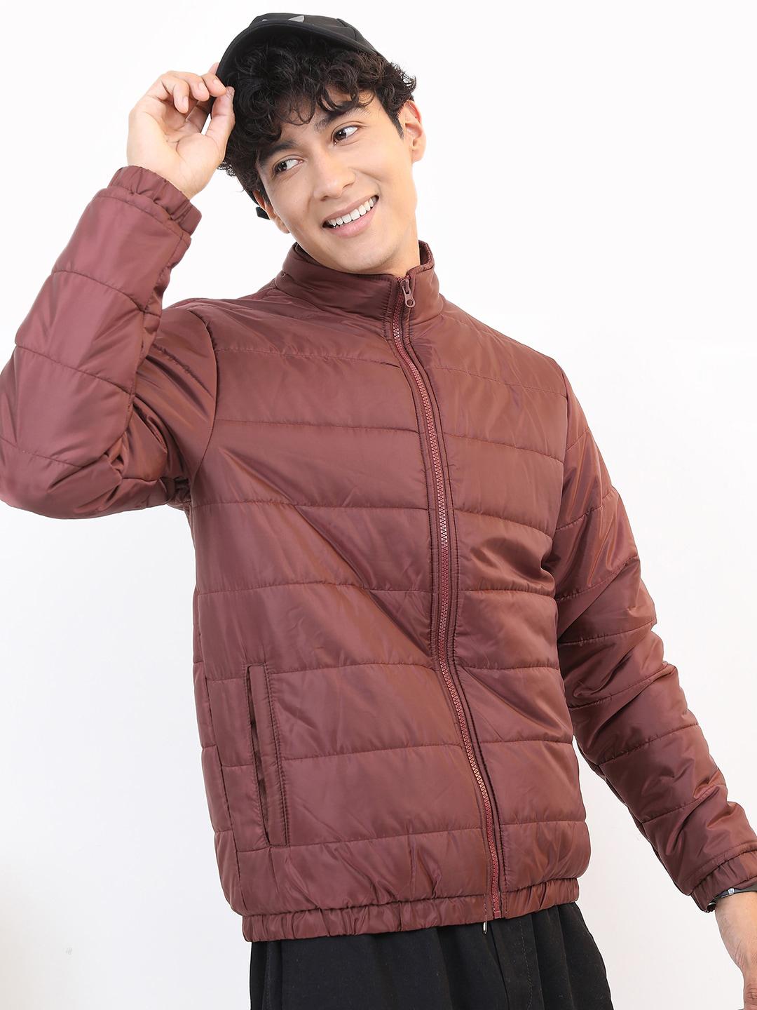 Buy KETCH Men Red Solid Puffer Jacket - Jackets for Men 20817572 | Myntra