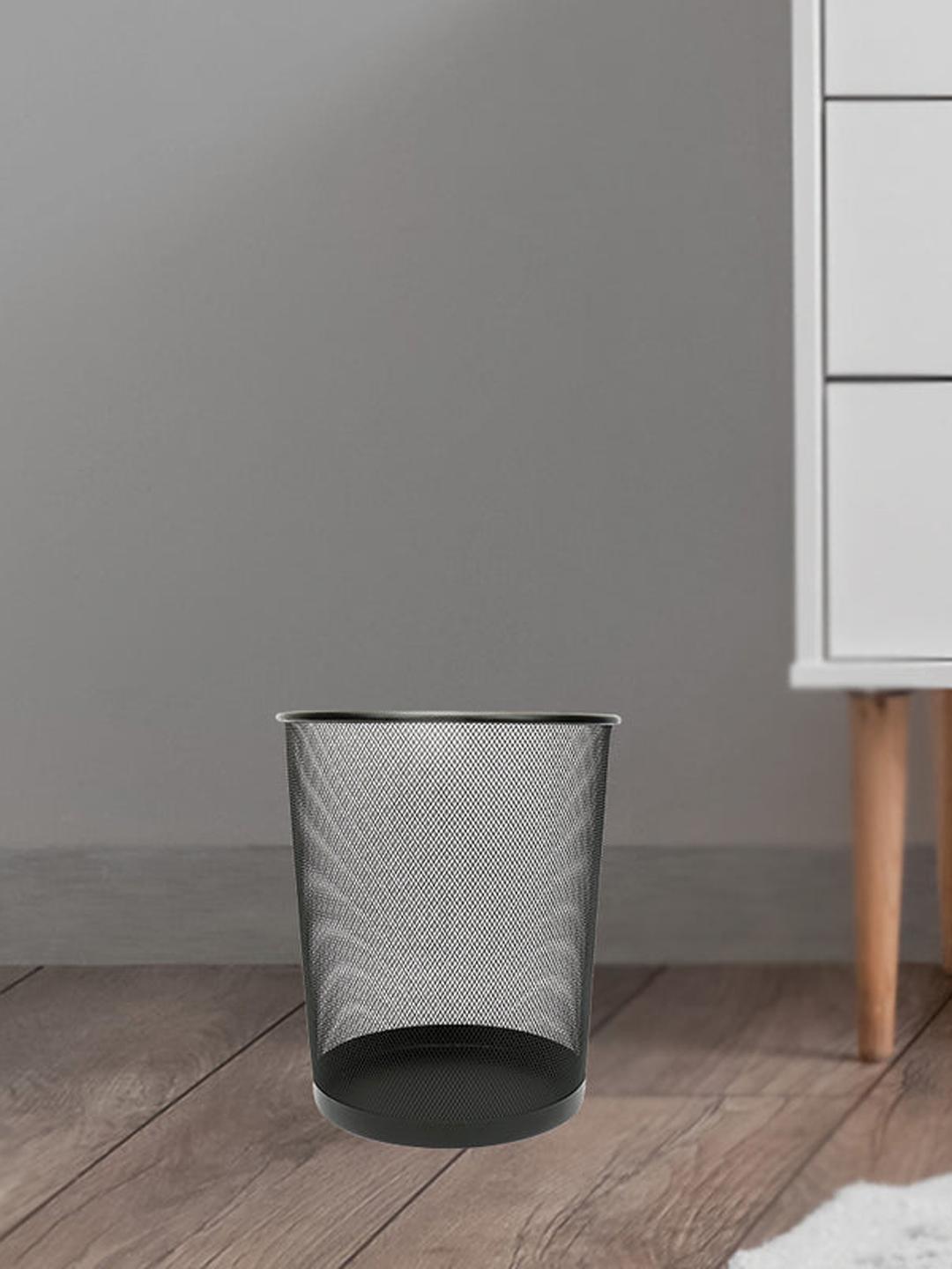 Buy Athome By Nilkamal Black Small Mesh Dustbin - Bins for Unisex ...
