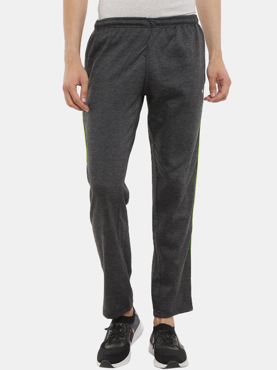 Buy V Mart Men Black Regular Fit Cotton Track Pant - Track Pants for ...