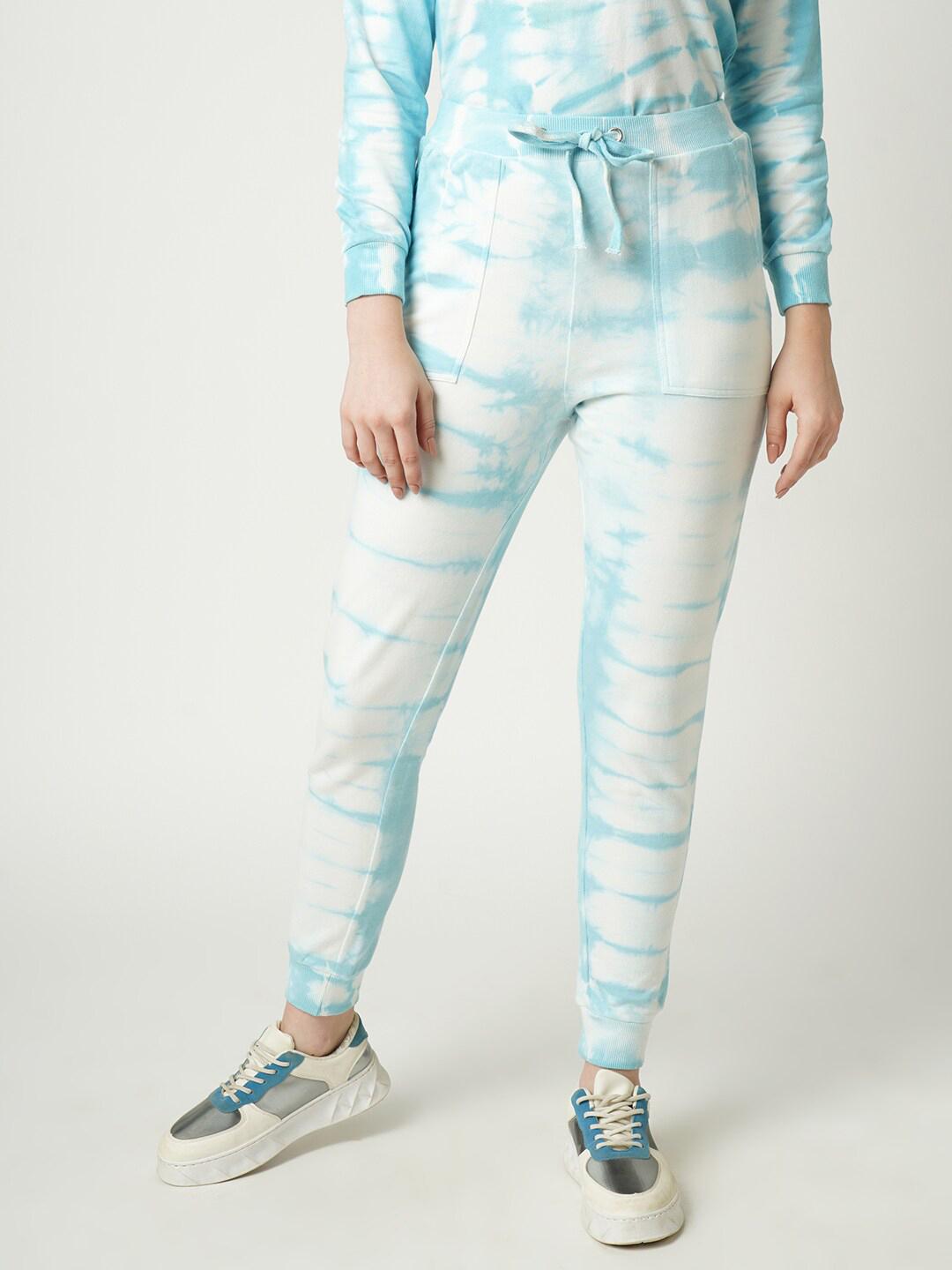 Buy Kraus Jeans Women Tie And Dye Printed Slim Fit Pure Cotton High ...